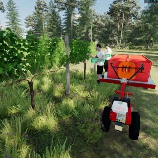 Hand Harvester for grapes and olives v1.0 FS22 Mod | Farming Simulator ...
