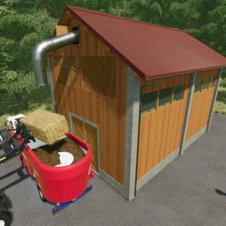 Hay Storage And Ventilation v1.1 FS22 Mod | Farming Simulator 22 Mod