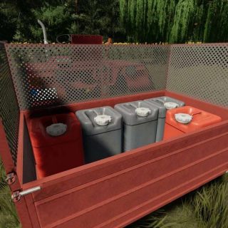 Herbicide and fertilizer drums v1.0 FS22 Mod | Farming Simulator 22 Mod