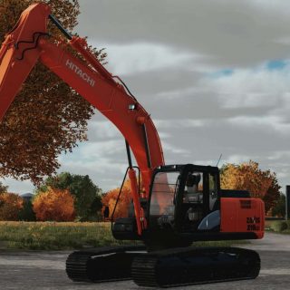 Hitachi ZX210 v1.0 FS22 Mod | Farming Simulator 22 Mod