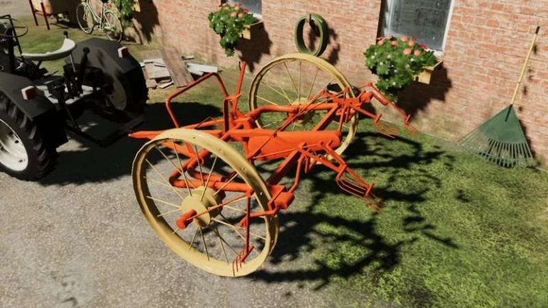 Horse Tedder v1.0 FS22 Mod | Farming Simulator 22 Mod