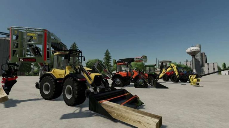 Huddig 1260E Revamped v1.0.0.1 FS22 Mod | Farming Simulator 22 Mod