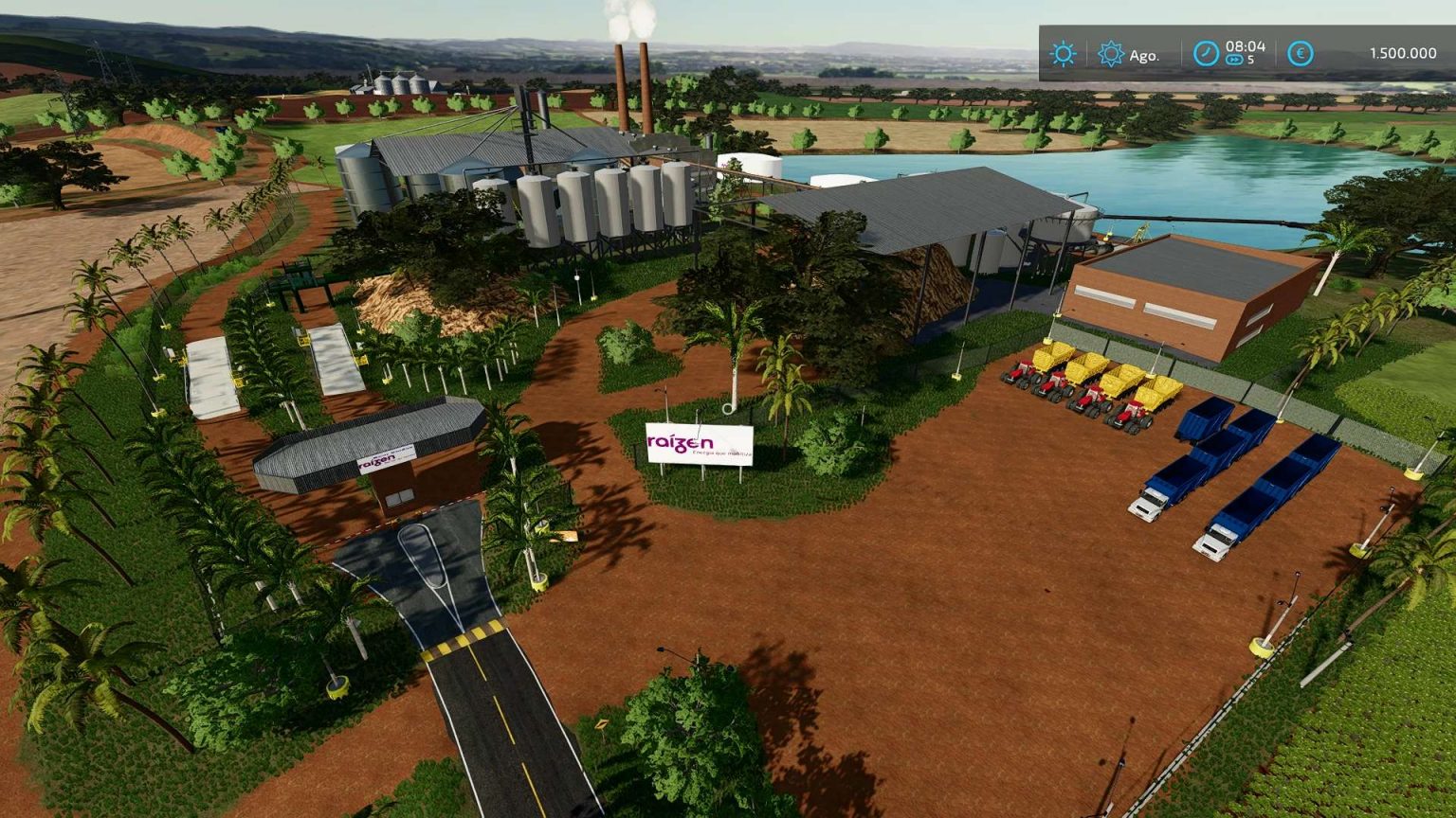 Interiorzao Map v1.0 FS22 Mod | Farming Simulator 22 Mod