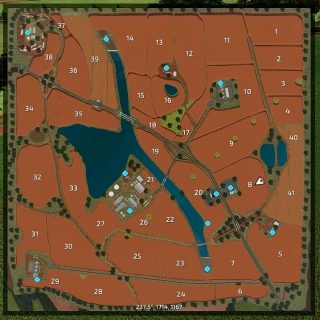 Interiorzao Map v1.0 FS22 Mod | Farming Simulator 22 Mod