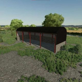 Irish Round Shed v1.0 FS22 Mod | Farming Simulator 22 Mod