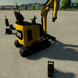 JCB 18Z v1.0 FS22 Mod | Farming Simulator 22 Mod
