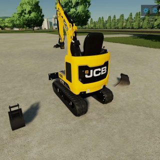 JCB 18Z v1.0 FS22 Mod | Farming Simulator 22 Mod