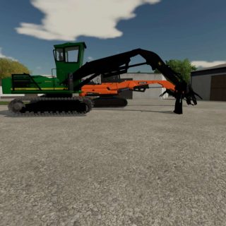 JD2454 ButtNtop Loader v1.0 FS22 Mod | Farming Simulator 22 Mod