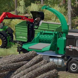 Jenz Crusher Platform Pack v1.0 FS22 Mod | Farming Simulator 22 Mod