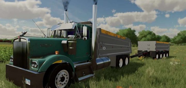 Kenworth T900 V1.1 FS22 - Farming Simulator 22 Mod | FS22 mod