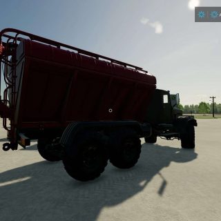 KRAZ-255V v1.0 FS22 Mod | Farming Simulator 22 Mod