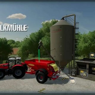 Landbauer Lime Mill v1.0.1 FS22 Mod | Farming Simulator 22 Mod