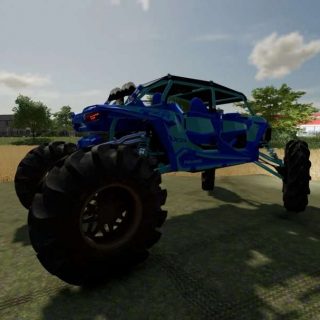 Lifted Polaris RZR 1000 v1.0 FS22 Mod | Farming Simulator 22 Mod