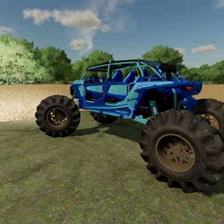 Lifted Polaris RZR 1000 v1.0 FS22 Mod | Farming Simulator 22 Mod