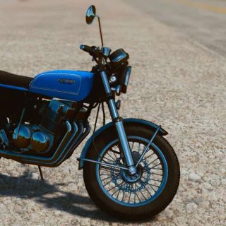 Lizard CB 750F 1975 v1.0 FS22 Mod | Farming Simulator 22 Mod