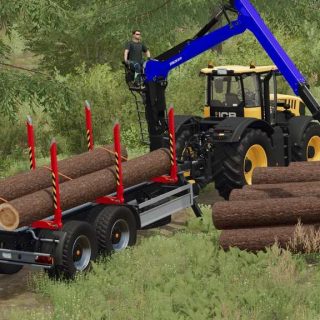 Lizard Forest Trailer Pack v1.0 FS22 Mod | Farming Simulator 22 Mod