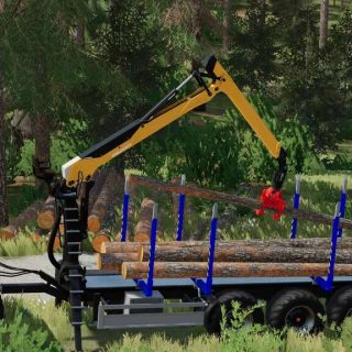 Lizard Forest Trailer Pack v1.0 FS22 Mod | Farming Simulator 22 Mod