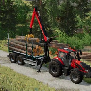 Lizard Forest Trailer Pack v1.0 FS22 Mod | Farming Simulator 22 Mod