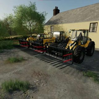 Lizard Silage Fork v1.0 FS22 Mod | Farming Simulator 22 Mod
