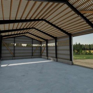 Lizard WS11 Machinery Shed v1.0 FS22 Mod | Farming Simulator 22 Mod