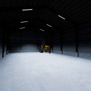 Lizard WS11 Machinery Shed v1.0 FS22 Mod | Farming Simulator 22 Mod