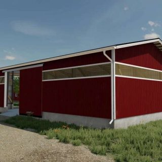 Lizard WS11 Machinery Shed v1.0 FS22 Mod | Farming Simulator 22 Mod