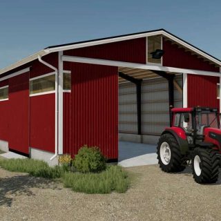 Lizard WS11 Machinery Shed v1.0 FS22 Mod | Farming Simulator 22 Mod