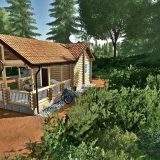Log House v1.0 FS22 Mod | Farming Simulator 22 Mod
