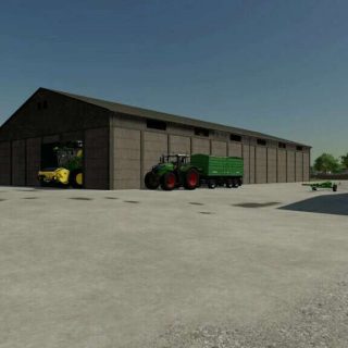 Machine Hall v1.1 FS22 Mod | Farming Simulator 22 Mod