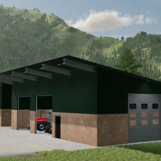 Machineshed / Workshop v1.0 FS22 Mod | Farming Simulator 22 Mod