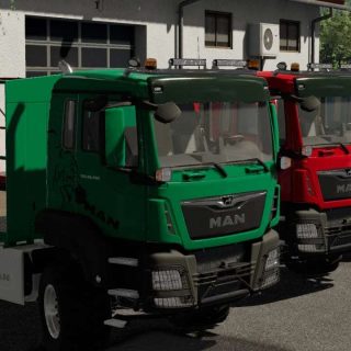 MAN Bale transporter v1.0 FS22 Mod | Farming Simulator 22 Mod