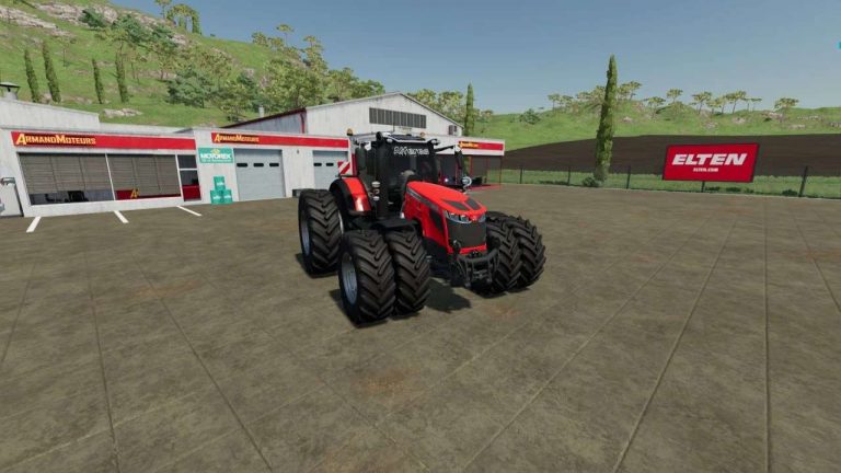 Massey Ferguson 8700S Edit BETA v1.0 FS22 Mod | Farming Simulator 22 Mod