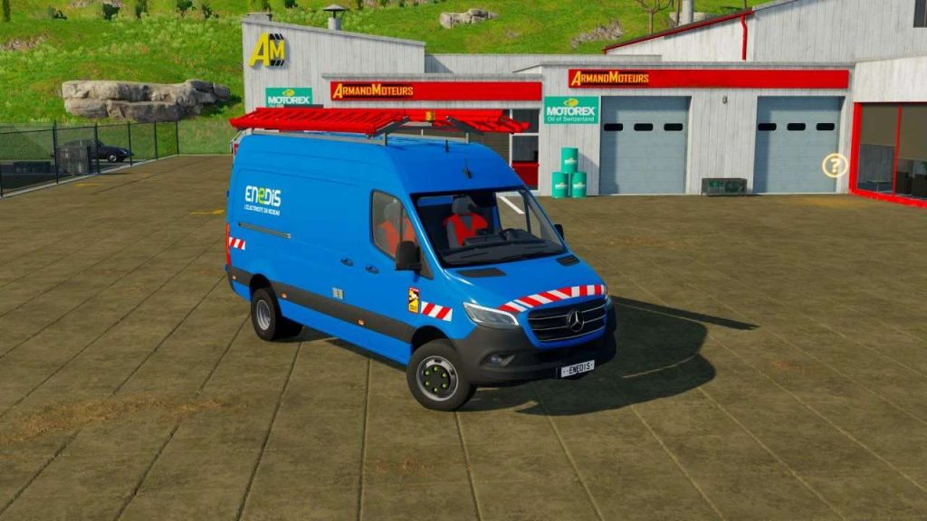 Mercedes Benz Sprinter 4x4 Gen 3 Enedis v2.1 FS22 Mod | Farming ...