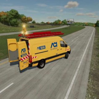 Mercedes-Benz Sprinter ACI v1.0 FS22 Mod | Farming Simulator 22 Mod