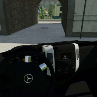 Mercedes Sprinter French Radios v4.1 FS22 Mod | Farming Simulator 22 Mod