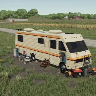 MotorHome v1.0 FS22 Mod | Farming Simulator 22 Mod