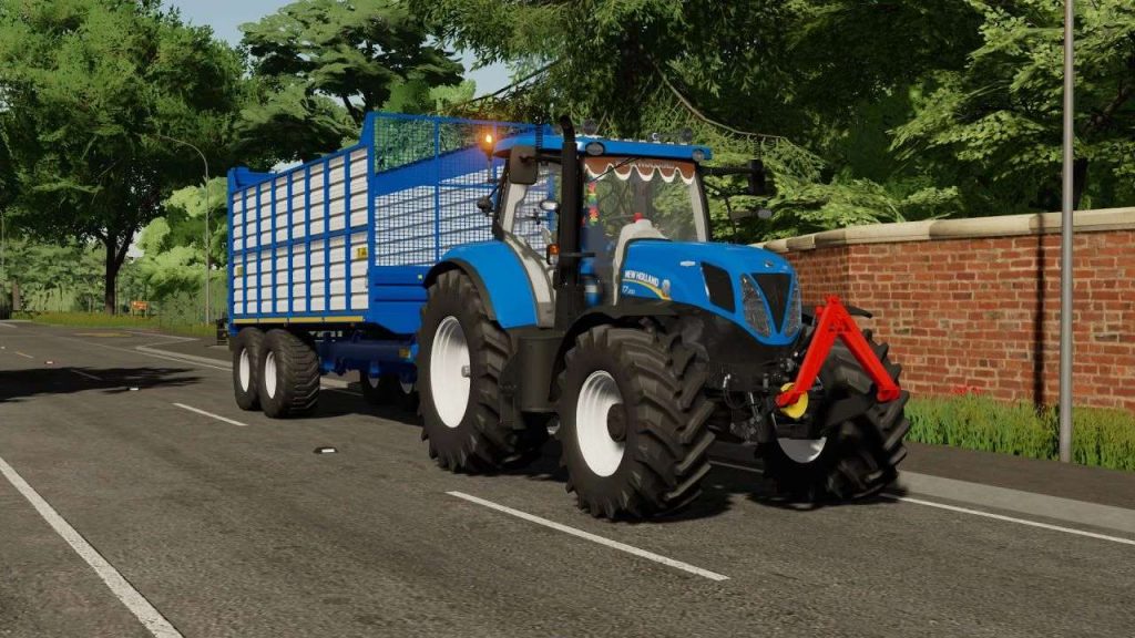 New Holland T7 170-210 v1.0 FS22 Mod | Farming Simulator 22 Mod