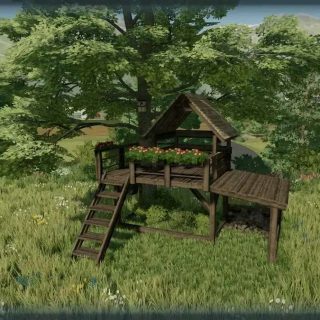 Oak Tree House v1.0.1 FS22 Mod | Farming Simulator 22 Mod