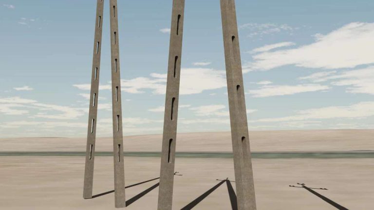Old Power Poles Pack (Prefab) v1.0 FS22 Mod | Farming Simulator 22 Mod