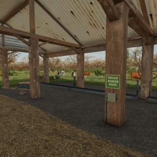 Open Cow Pasture v1.0 FS22 Mod | Farming Simulator 22 Mod