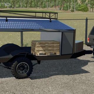 Overland Trailer v1.0 FS22 Mod | Farming Simulator 22 Mod