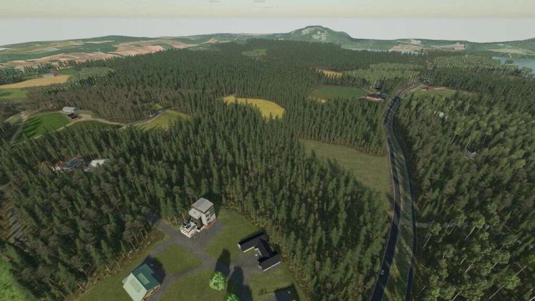 Paksuniemi Map v1.1 FS22 Mod | Farming Simulator 22 Mod