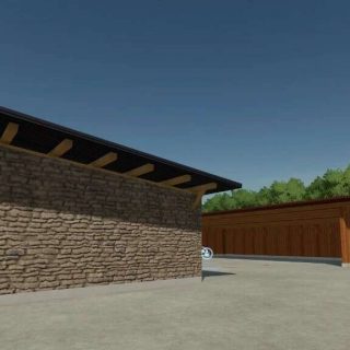 Pallet And Bale Storage v1.1 FS22 Mod | Farming Simulator 22 Mod