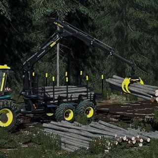 Ponsse Forwarder Trailer v1.0.0.1 FS22 Mod | Farming Simulator 22 Mod