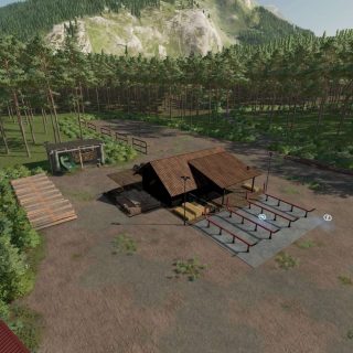 Powell Company logging V1.0 FS22 Mod | Farming Simulator 22 Mod