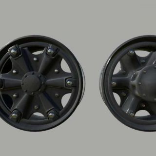 Rims For Vintage Trucks (Prefab) v1.0 FS22 Mod | Farming Simulator 22 Mod