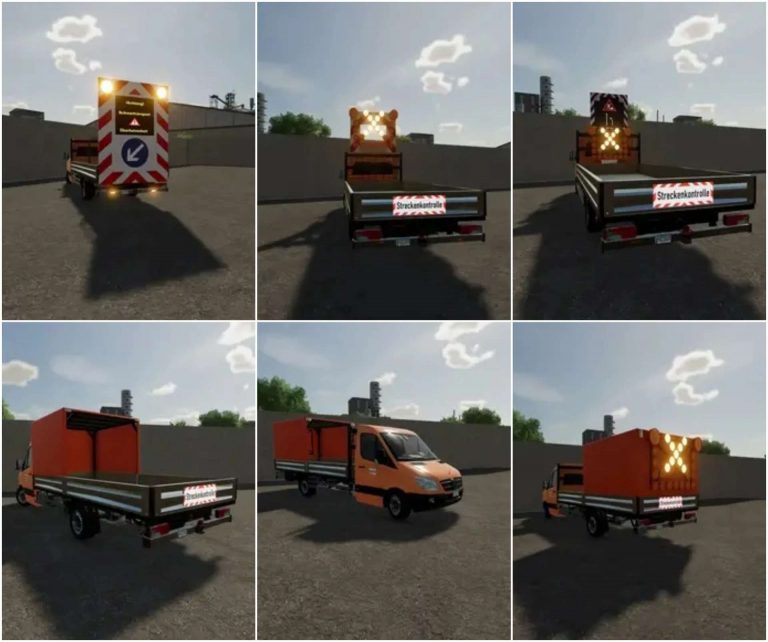 Road maintenance pack v1.0 FS22 Mod | Farming Simulator 22 Mod