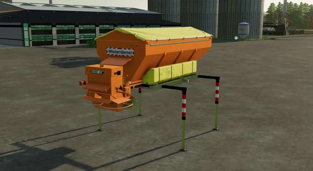SaddelTrac Winter Service v1.0 FS22 Mod | Farming Simulator 22 Mod