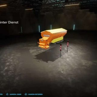 SaddelTrac Winter Service v1.0 FS22 Mod | Farming Simulator 22 Mod