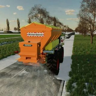 SaddelTrac Winter Service v1.0 FS22 Mod | Farming Simulator 22 Mod